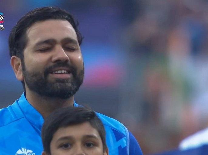 India vs Pakistan: Captain Rohit Sharma gets emotional during Indian ...
