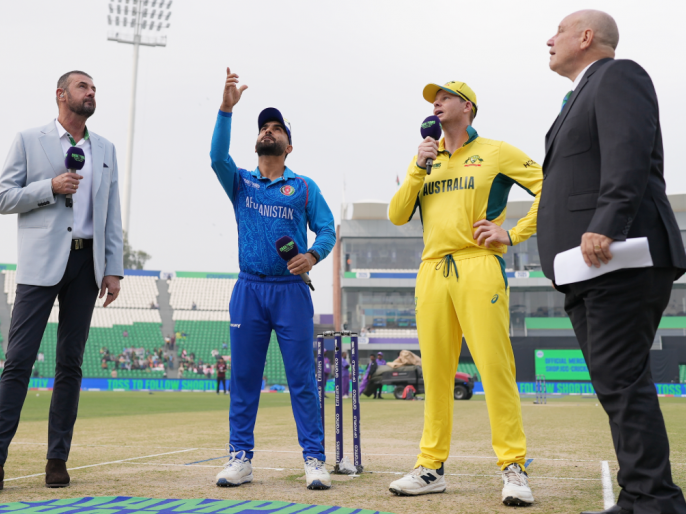 AFG vs AUS, ICC Champions Trophy 2025: Afghanistan Wins Toss, Elects to ...