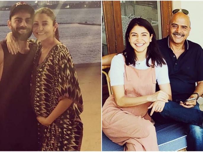 Anushka Sharma calls Virat Kohli and her dad Ajay Kumar Sharma the best ...
