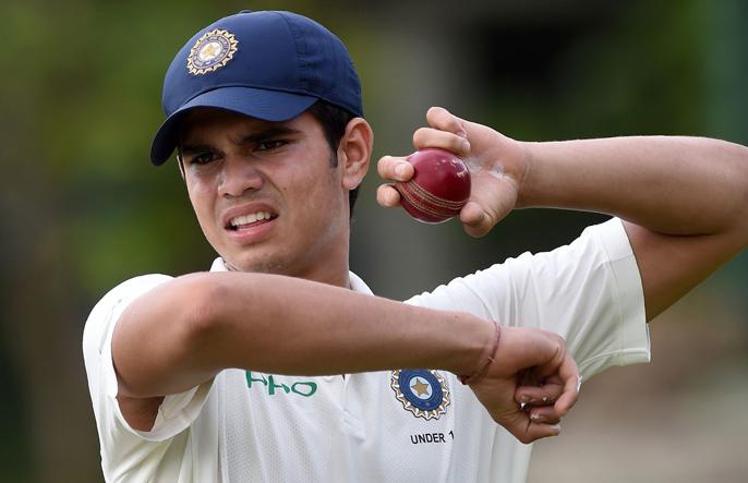 Arjun Tendulkar gets his first T20 wicket on Mumbai debut, as his ...