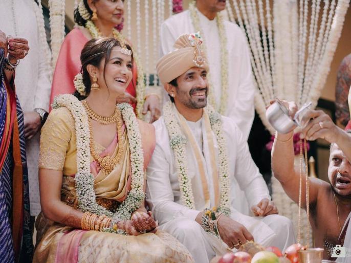 Actress Shubra Aiyappa marries Vishal Sivappa | www.lokmattimes.com