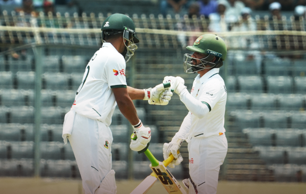 BAN vs PAK 1st Test: Najmul Hossain Shanto, Mominul Haque Take ...