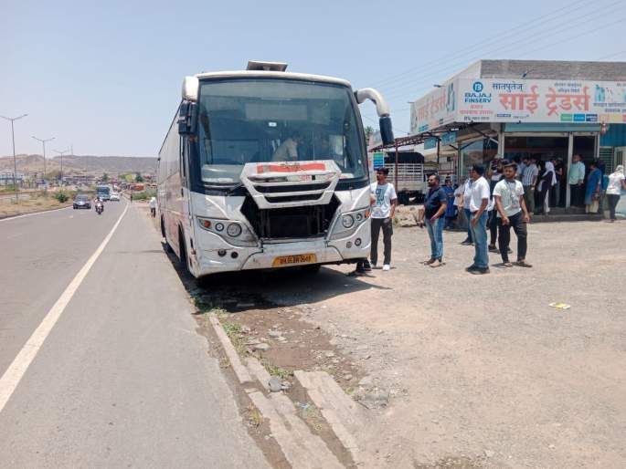 Ahmednagar: Unexpected smoke incident on Shivshahi bus leaves ...