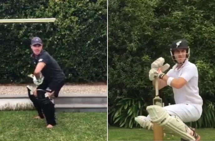 A Kiwi fan emulates Ross Taylor and Brendon Taylor as video goes viral ...
