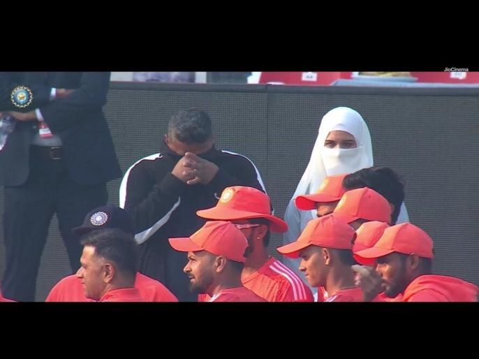 Sarfaraz Khan's Father in Tears After He Receives Maiden India Test Cap ...