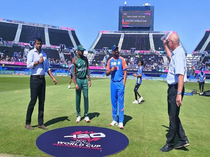 IND vs BAN, T20 World Cup 2024 Super 8: Bangladesh Win Toss, Opt to ...