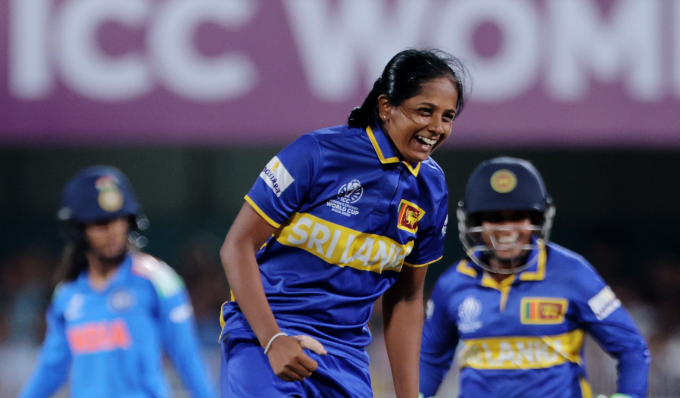 Inoka Ranaweera Takes 3 Wickets in One Over During India vs Sri Lanka ...