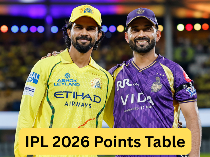 IPL 2026 Points Table: Updated Standings After Chennai Super Kings vs ...