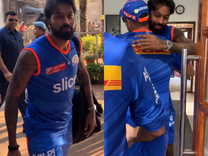 Mumbai Indians Captain Hardik Pandya Joins MI Camp Ahead Of IPL 2024 ...