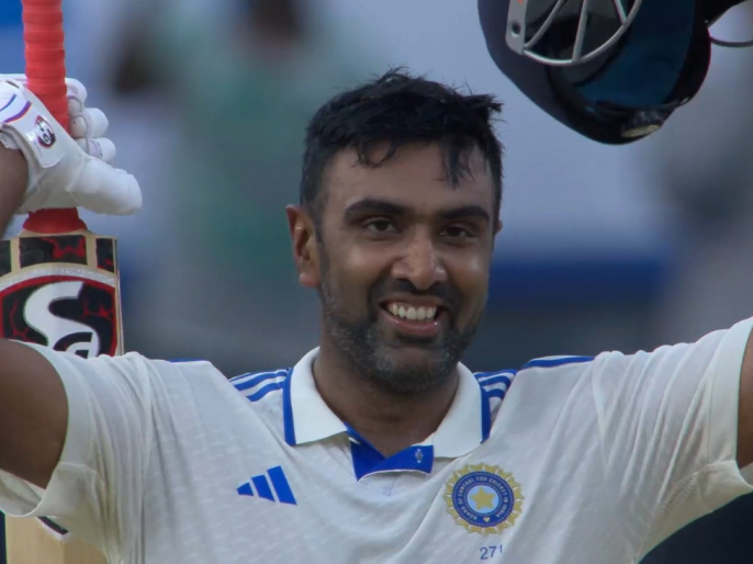 R Ashwin Hits Sixth Test Hundred in 108 Balls on Day 1 of IND vs BAN ...