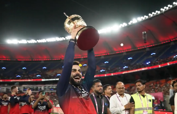 RCB Celebration Photos and Video: Virat Kohli in Tears, Trophy Lifting, and All Viral Moments ...