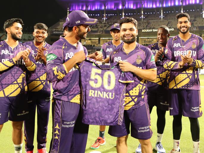 KKR vs SRH IPL 2025: Rinku Singh Completes 50 Matches for Kolkata ...