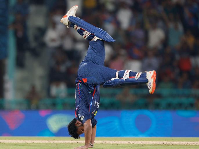 Rishabh Pant Celebrates Century with Somersault During LSG vs RCB IPL ...