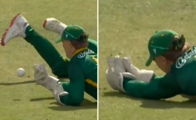 Ryan Rickelton Takes Stunning Catch to Dismiss Joe Root for 14 in ENG ...