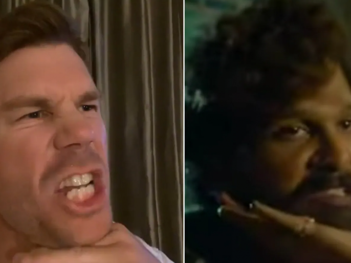 Watch; David Warner wishes Allu Arjun in Pushpa style on his birthday ...