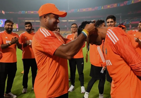 Watch: Team India's best fielder medal ceremony in ICC World Cup goes ...