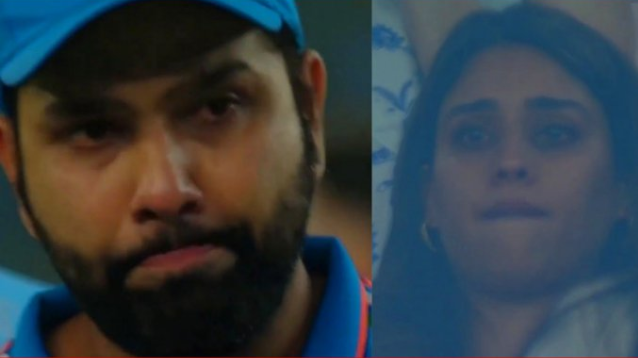 Watch: Ritika Sajdeh gets emotional seeing Rohit Sharma in tears after World Cup final defeat ...