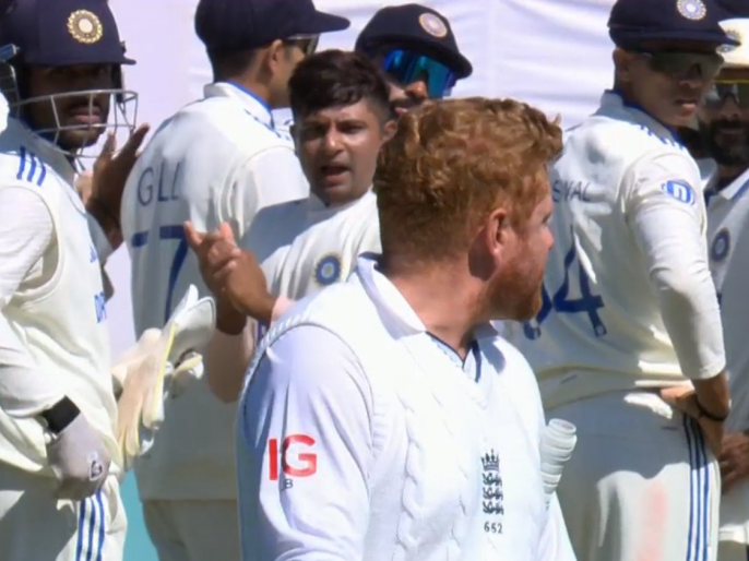 Shubman Gill and Sarfaraz Khan's Heated Exchange with Jonny Bairstow ...