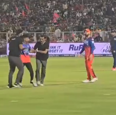 Virat Kohli's Heartwarming Gesture Goes Viral, Asks Security to Handle Pitch Invader with Care ...