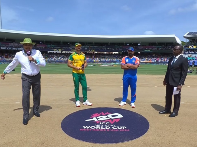IND vs SA, T20 World Cup 2024 Final: Unchanged Team India Wins Toss ...