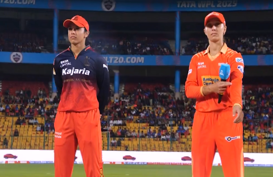 RCB vs GG, WPL 2025: Gujarat Giants Captain Ashleigh Gardner Wins Toss, Elects to Bowl First ...