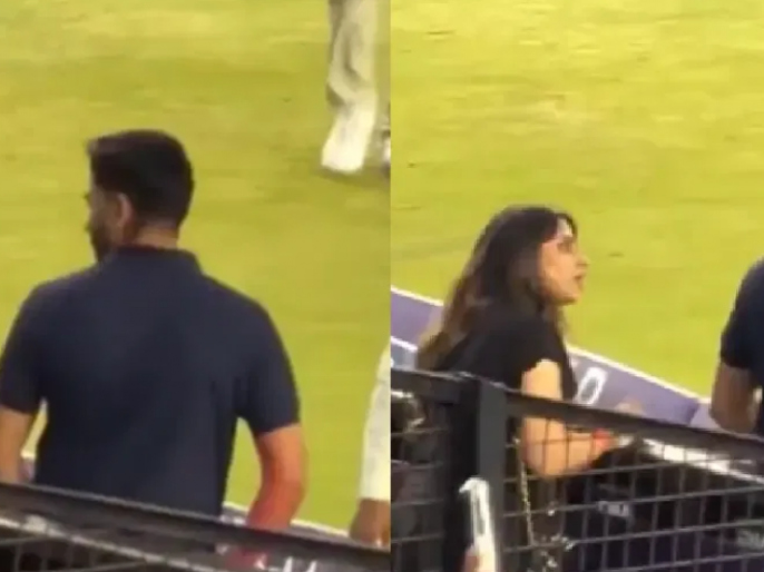 Watch: Rohit Sharma and Ritika Sajdeh’s ‘Angry’ Discussion During T20 ...