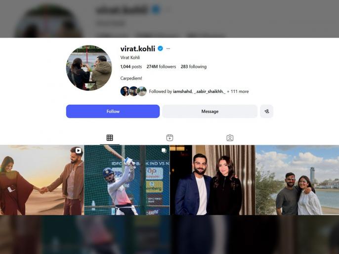 Virat Kohli Instagram Restored: Batting Superstar’s Account ‘virat ...