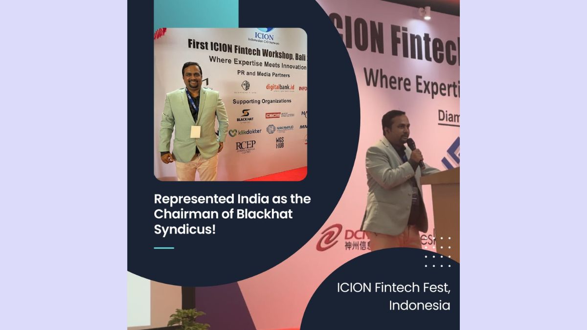 Sachin Salunkhe Leads India’s Pioneering Role in Global Fintech Evolution at ICION Fest - www ...