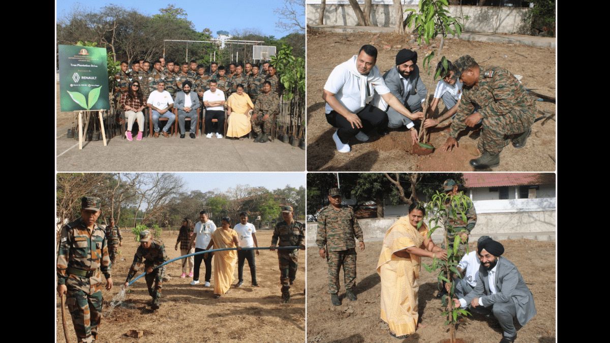 Tree Plantation Drive commenced with Indian Army by Renault India to ...