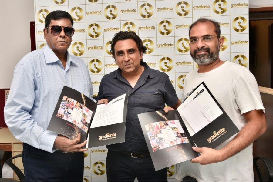 Gradiente Infotainment launches new Telugu movie with director G. V ...