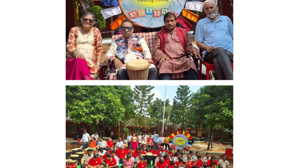 Abhijeeth Bhattacharjee and Pt. Prodyut Mukherjee Visited Autism Ashram ...