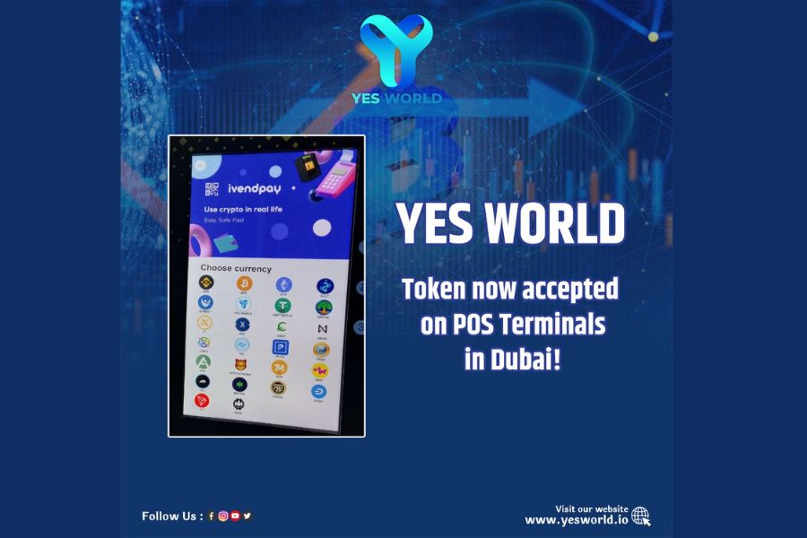 YES WORLD leads the crypto acceptance; Dubai merchants now accept the ...