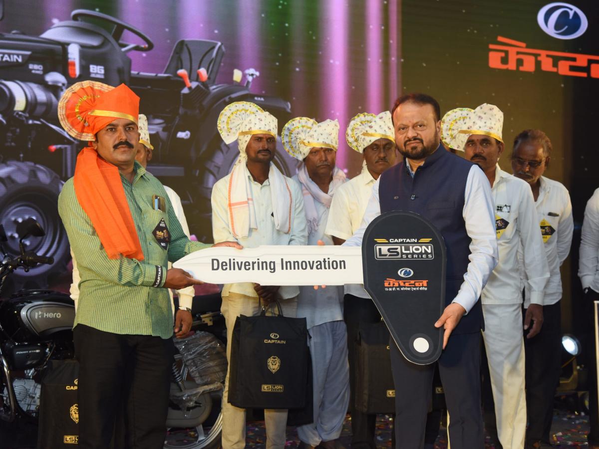 Innovative 280 4WD Lion Series Launched by Captain Tractors with 100 ...