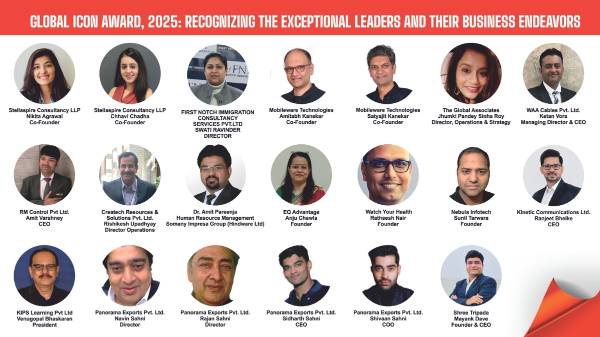 Global Icon Award, 2025: Recognizing the Exceptional Leaders and their ...