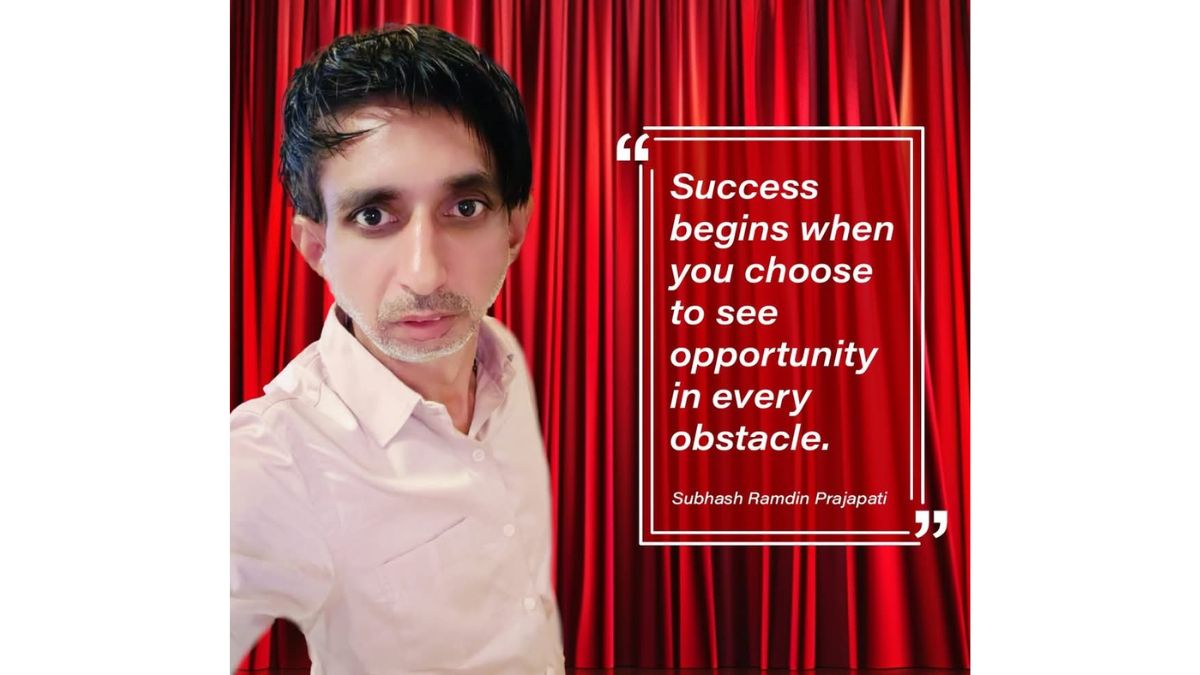 From Darkness to Light: Subhash Prajapati’s Relentless Journey to ...