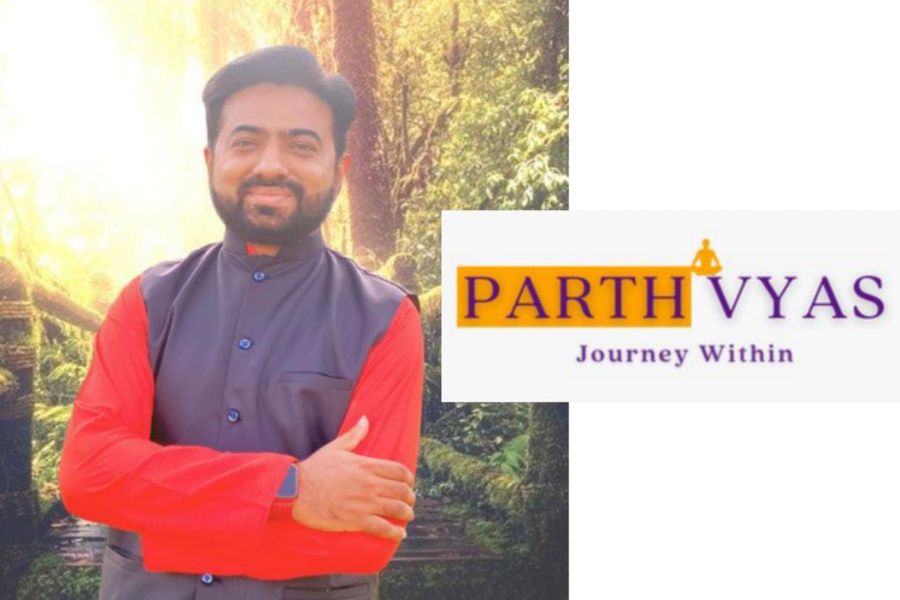 Parth Vyas mantra of mediation using vibrations ensures the path to happiness - www.lokmattimes.com