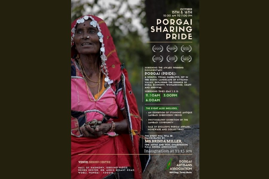Porgai Sharing Pride: An Event to Celebrate Lambadi Hand Embroidery ...