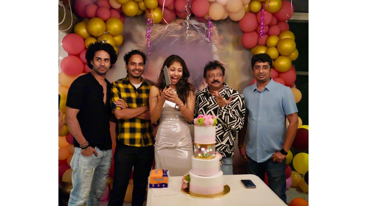 The upcoming SAAREE film unit celebrated their heroine Aaradhya Devi’s ...