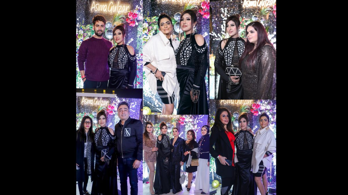Celebrity fashion designer Asma Gulzar was the talk of the town as a ...