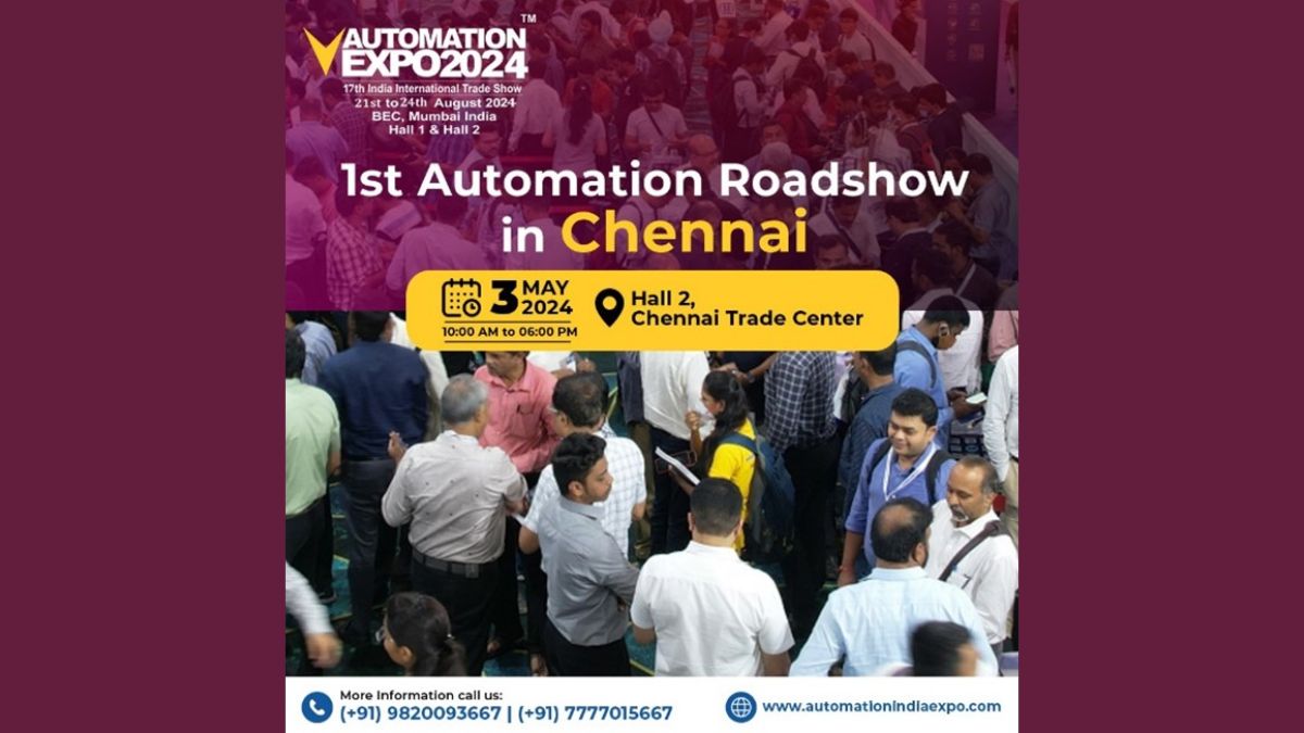 Revolutionizing Industry, Chennai Gears Up for First-Ever Automation ...