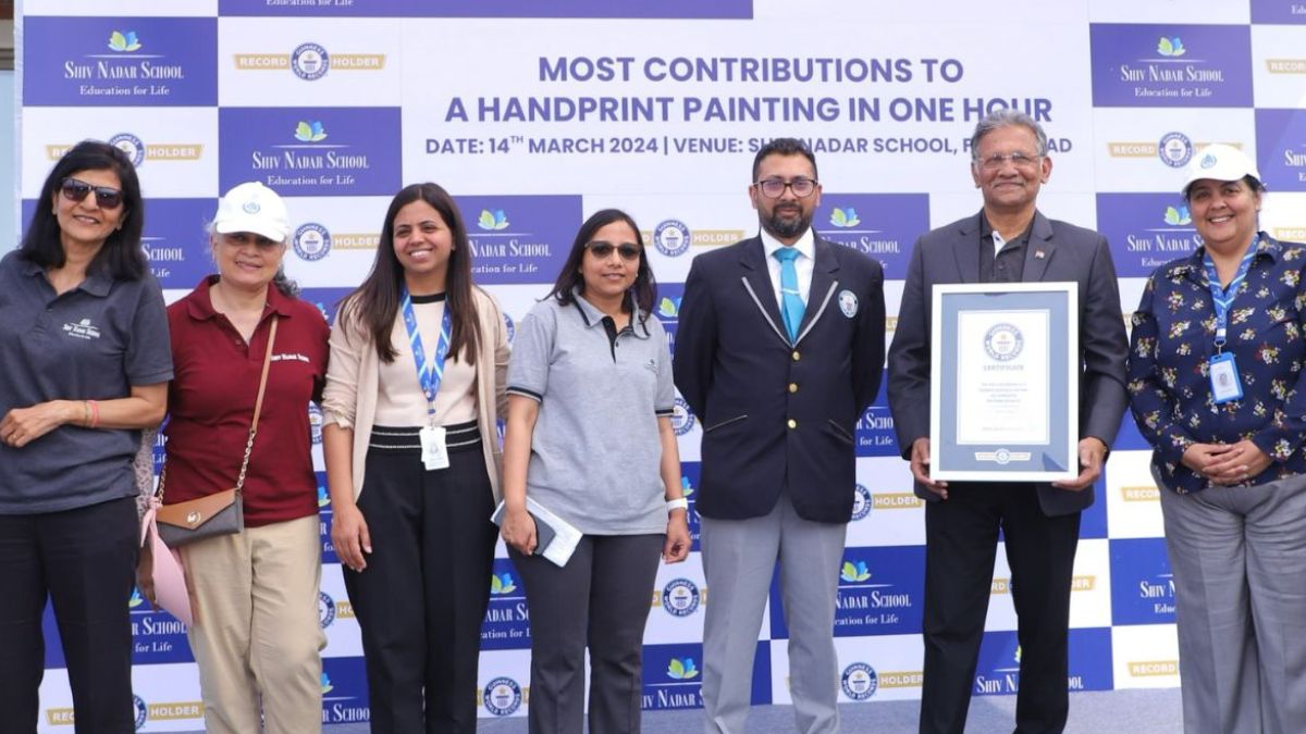 Shiv Nadar School Sets a New GUINNESS WORLD RECORDS (TM) title for the ...
