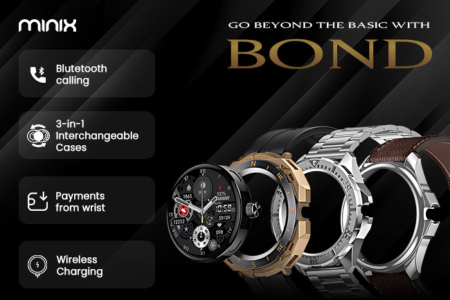 Experience Time Transformed: The Minix Bond Smartwatch Unveils the ...