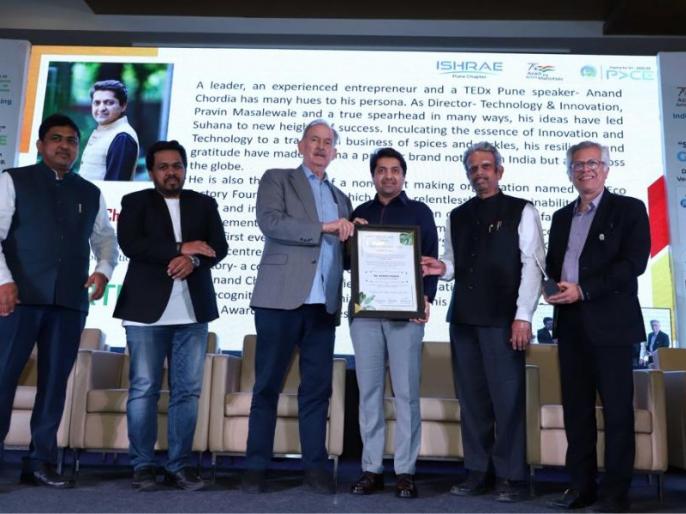 Anand Chordia honoured with ‘Element of Earth’ Award at Green Conclave ...