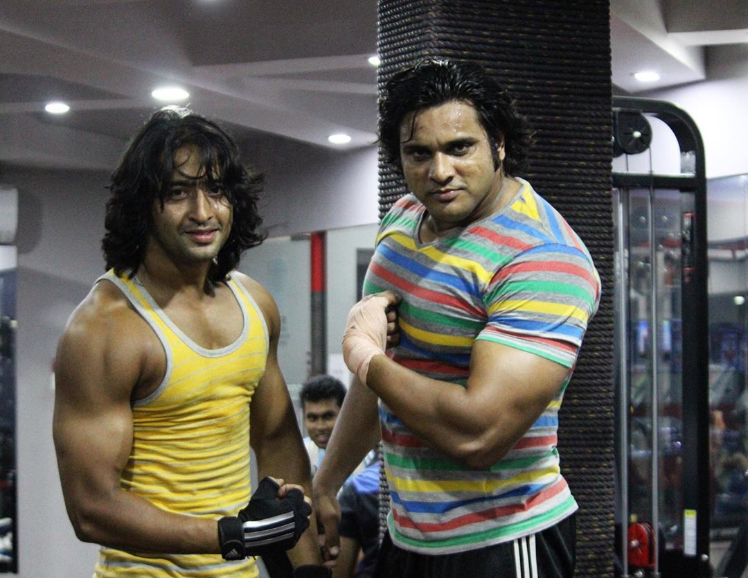mahabharat arjun actor shaheer sheikh share photos with Arpit Ranka ...