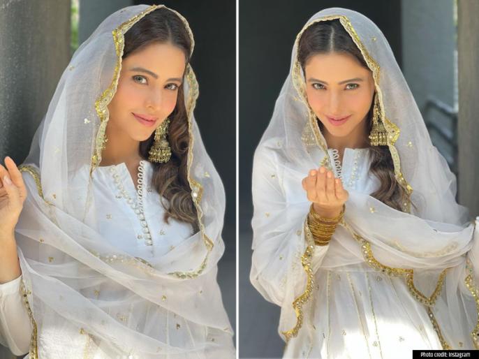 Aamna Sharif shares beautiful pictures in traditional in white outfit ...