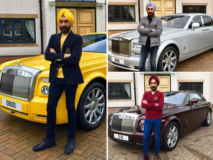 Indian-Origin Businessman Ruben Singh Bought 6 More Rolls Royce Colors ...