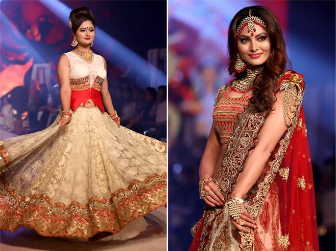 Urvashi Rautela And Rashmi Desai Glamorous Look In Bombay Times Fashion ...