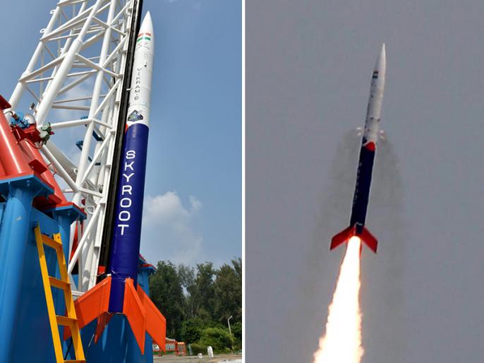 ISRO launches india first private rocket Vikram-S India new beginning ...