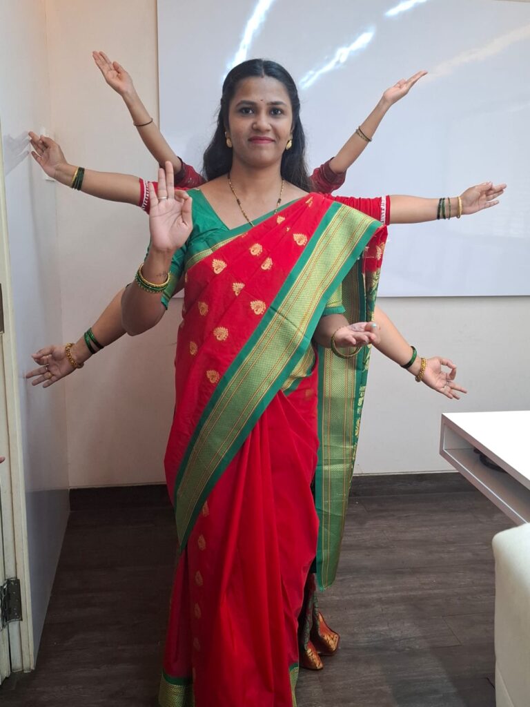 Navratri Selfie Contest | Lokmat Sakhi’s Navratri Garba Look, Selfie ...